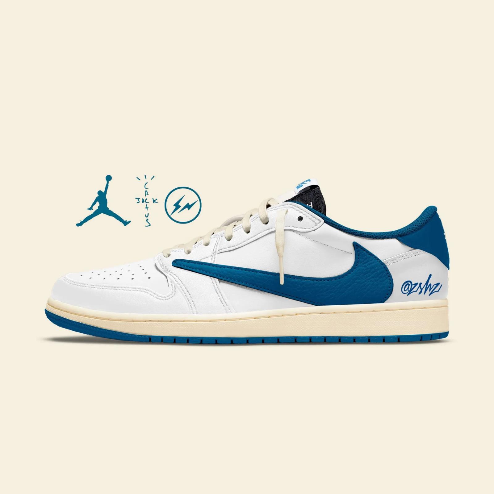 Fragment x Travis Scott x Air Jordan 1 Low... - Release Date | Sneaker ...