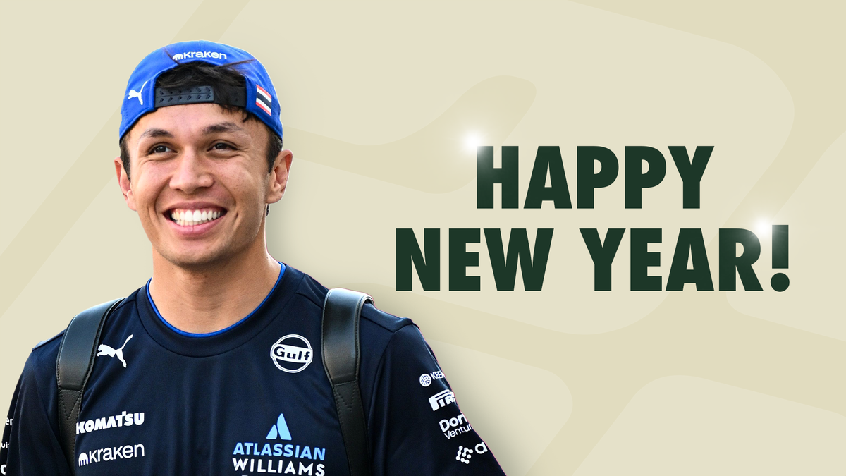 Happy New Year! | Alex Albon