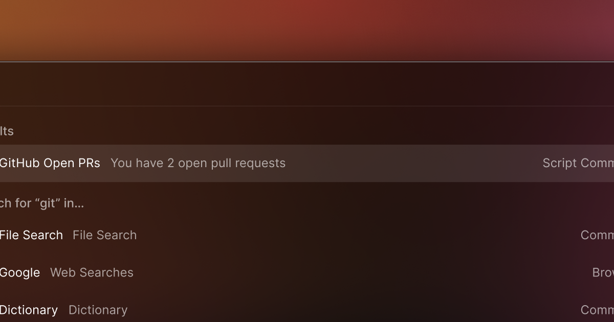 Getting Started With Script Commands Raycast Blog