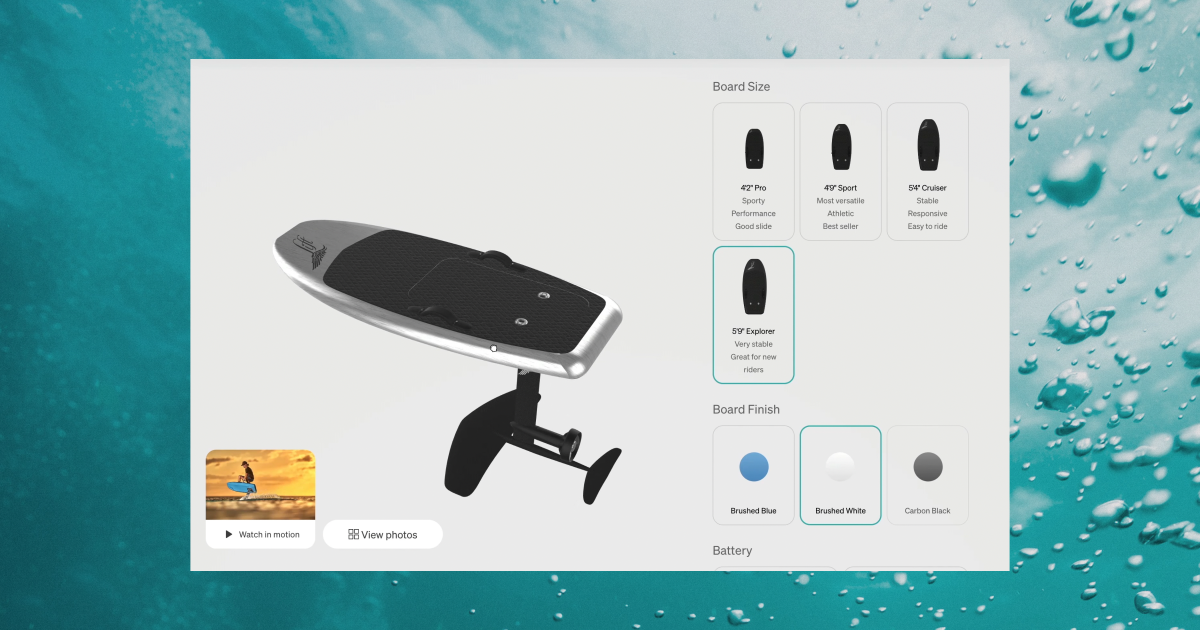 Liftfoils — Headless Commerce Agency Case Study— Commerce-UI
