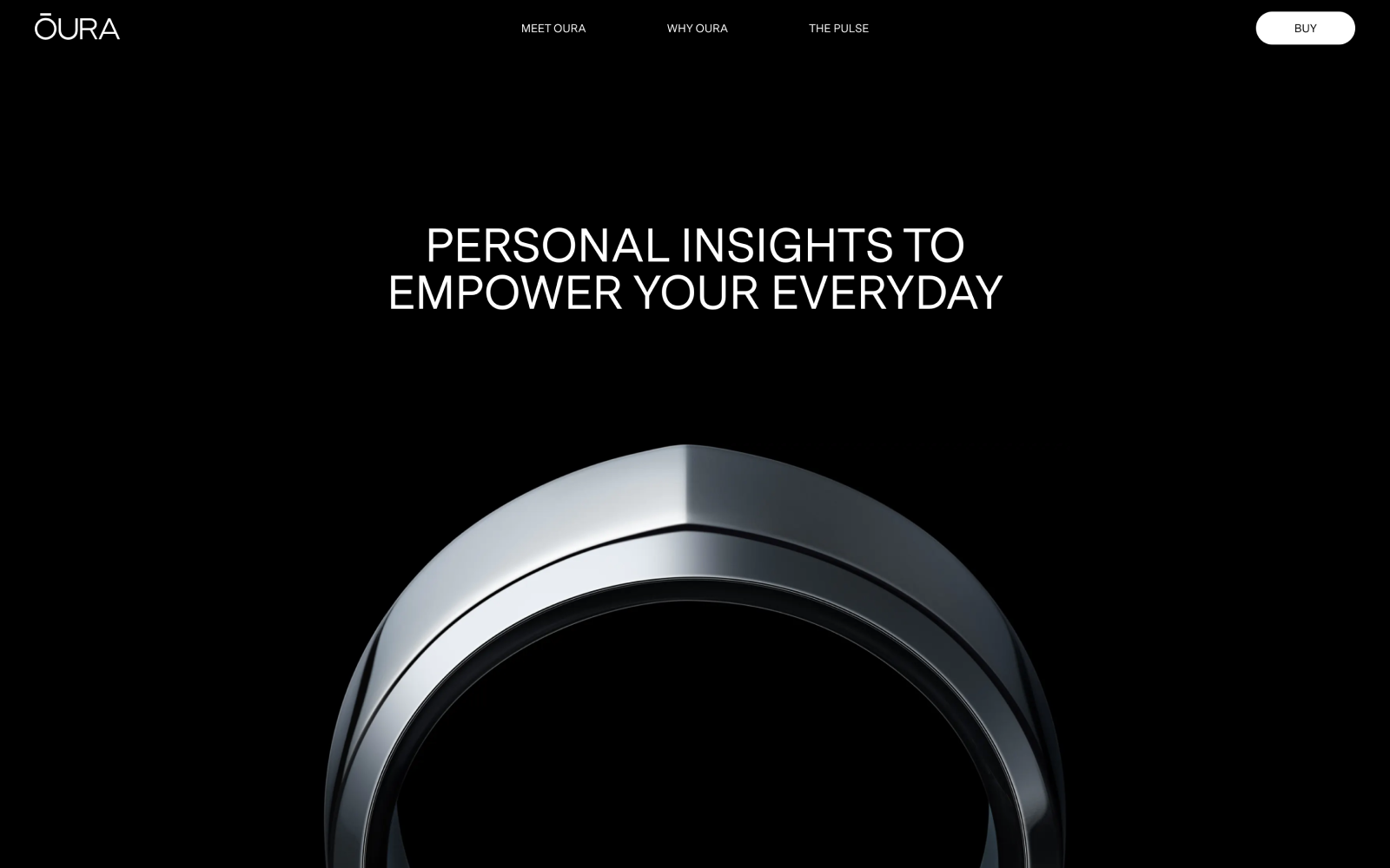 Oura Ring Website Case Study — Headless Commerce with Shopify Plus — Commerce-UI