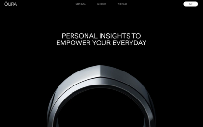 Oura Ring Website Case Study — Headless Commerce with Shopify Plus ...