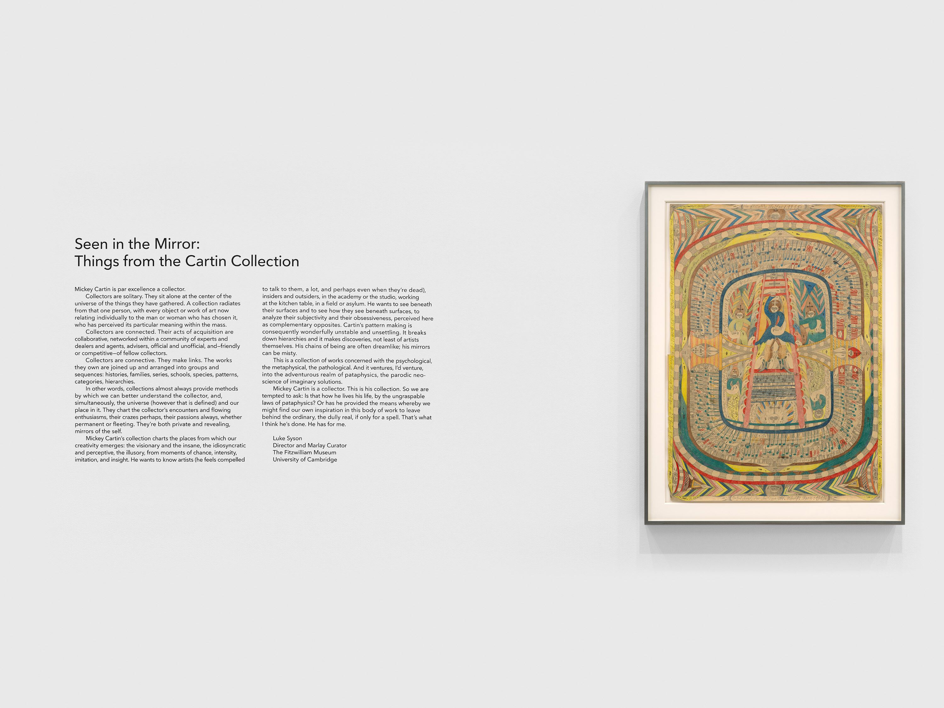 Seen in the Mirror Things from the Cartin Collection | David Zwirner