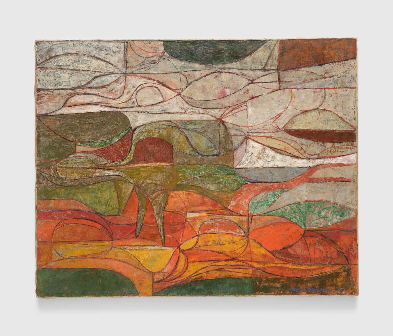 George Morrison: Paintings and Works on Paper, 1950s–1960s | Los ...