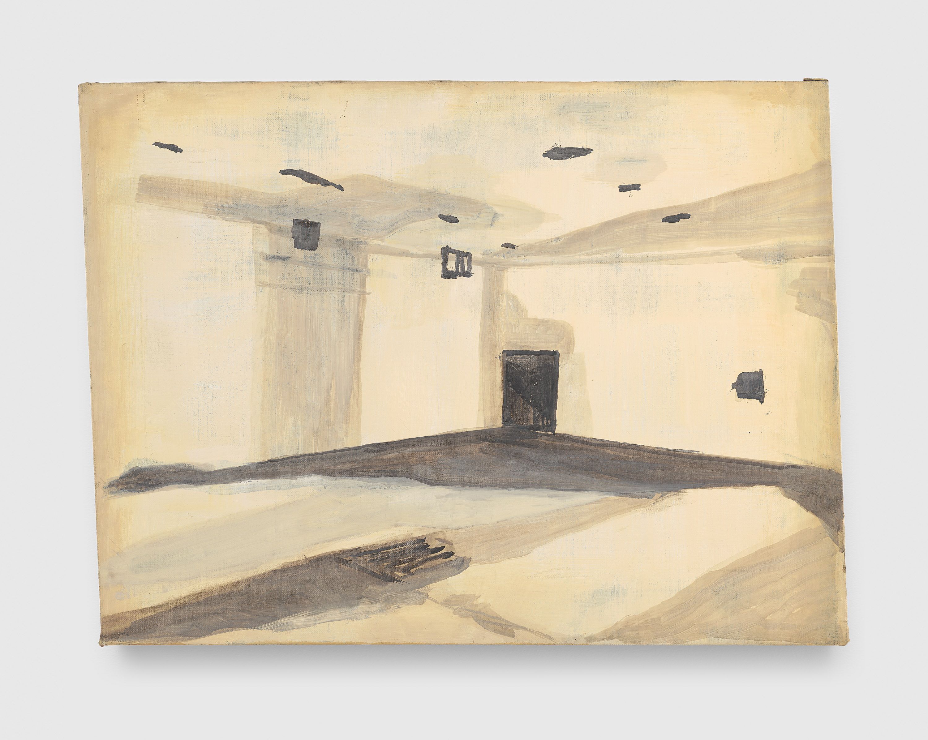 Luc Tuymans: Gaskamer, 1986 | David Zwirner