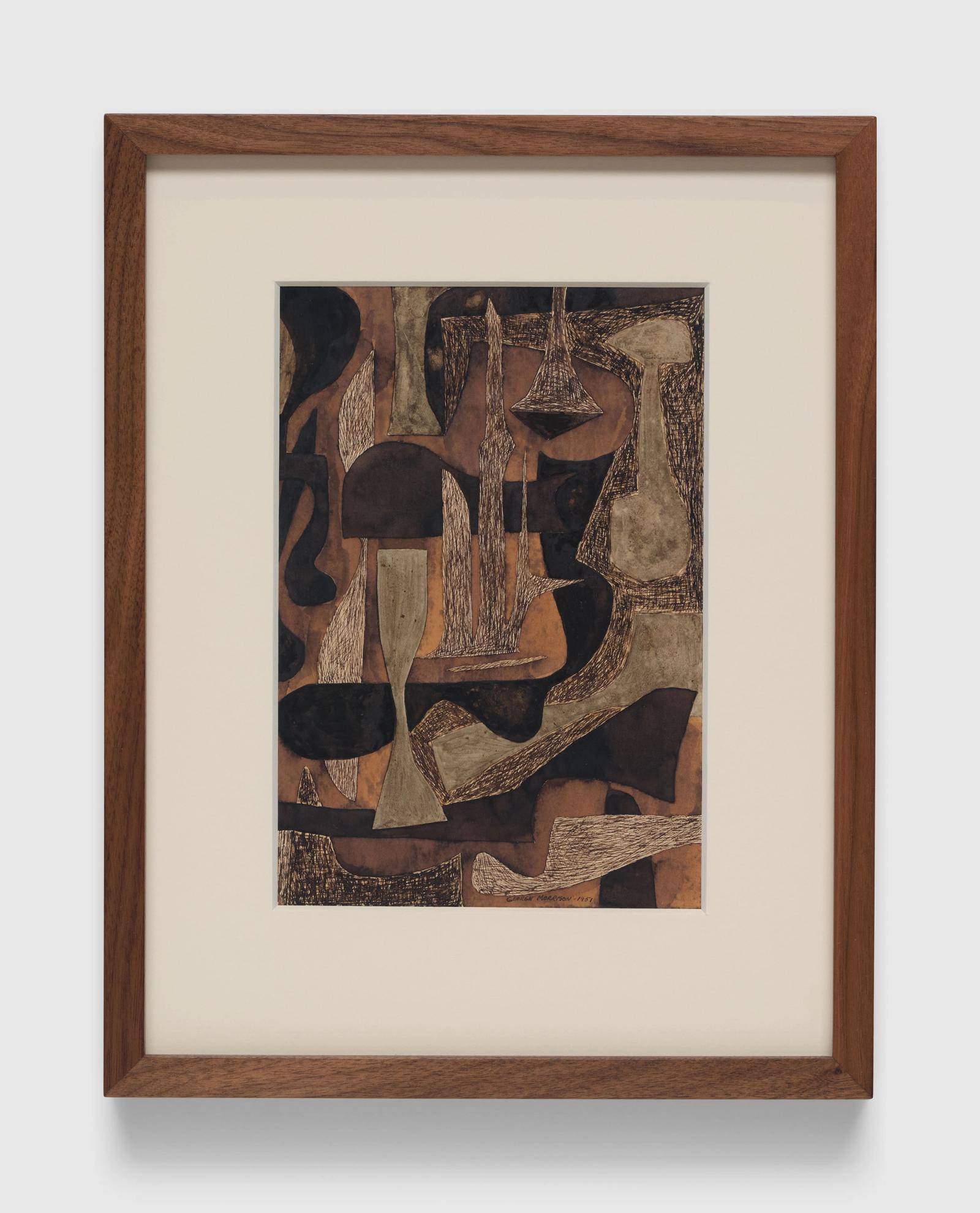 George Morrison: Paintings and Works on Paper, 1950s–1960s | Los ...