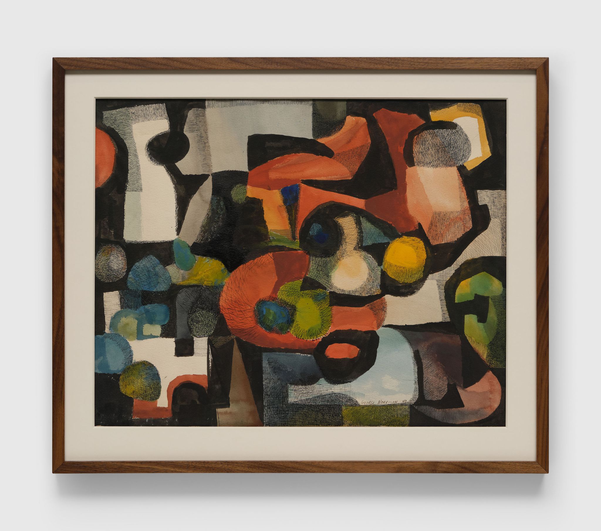 George Morrison: Paintings and Works on Paper, 1950s–1960s | Los ...