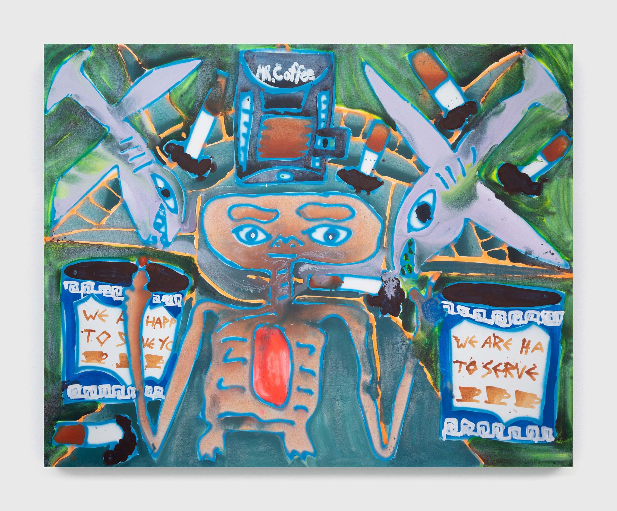 Katherine Bernhardt - Artworks & Biography | David Zwirner