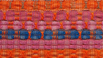 Exceptional Works: Anni Albers | Red and Blue Layers, 1954 | David Zwirner