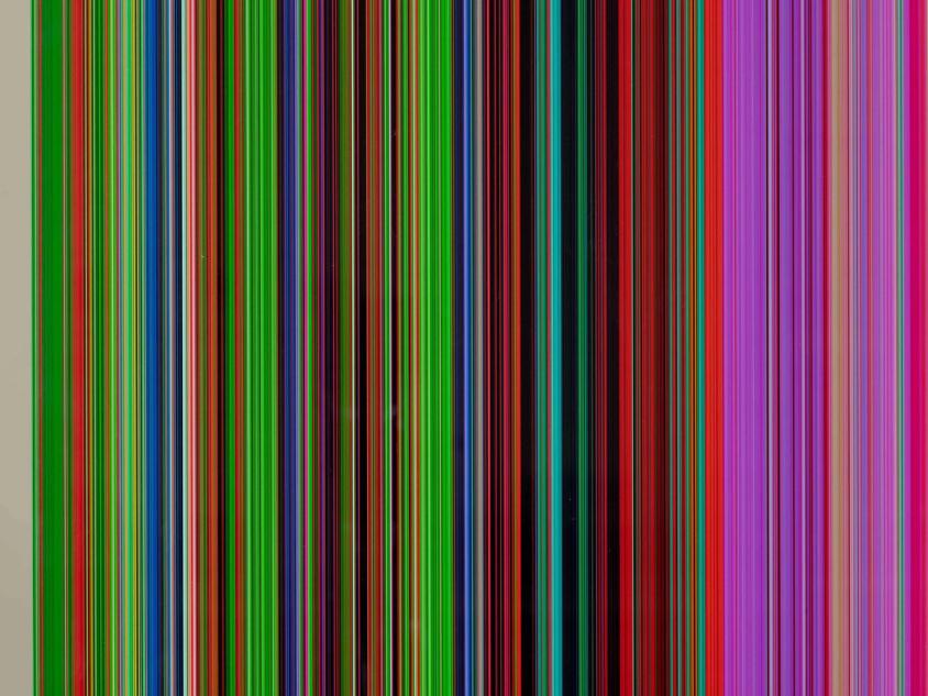 Gerhard Richter: STRIP-TOWER, 2023 | David Zwirner