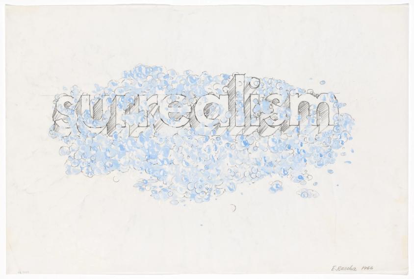 Exceptional Prints: Ed Ruscha, 1966 | March 21—30, 2025 | David Zwirner