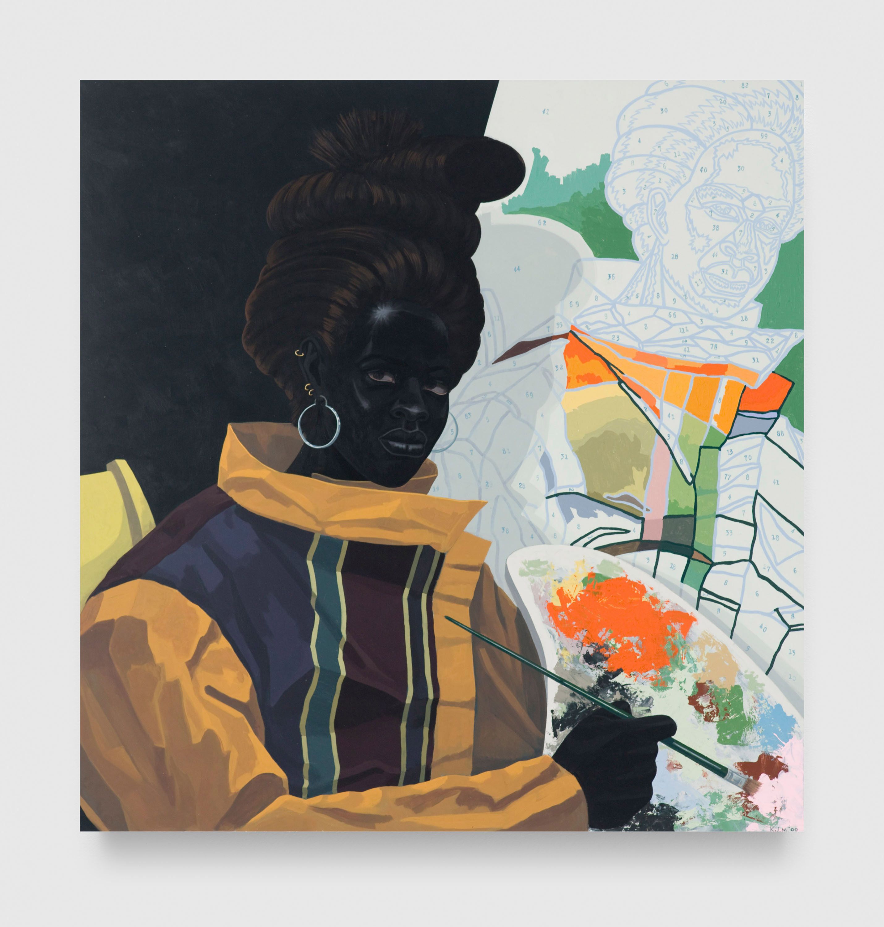 Kerry James Marshall: Untitled (Painter), 2009 | David Zwirner