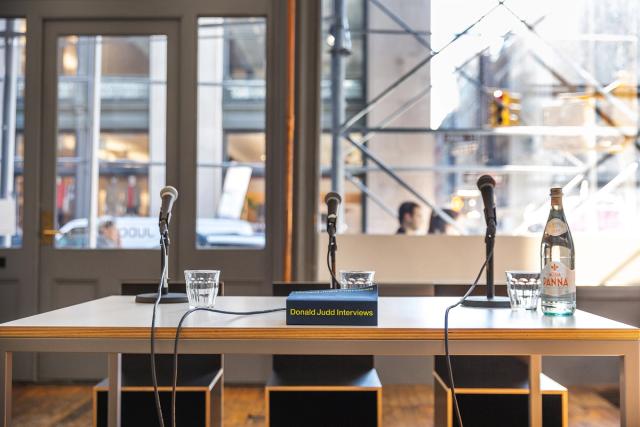 Flavin Judd, Alexandra Cunningham-Cameron, and Lucas Zwirner in ...