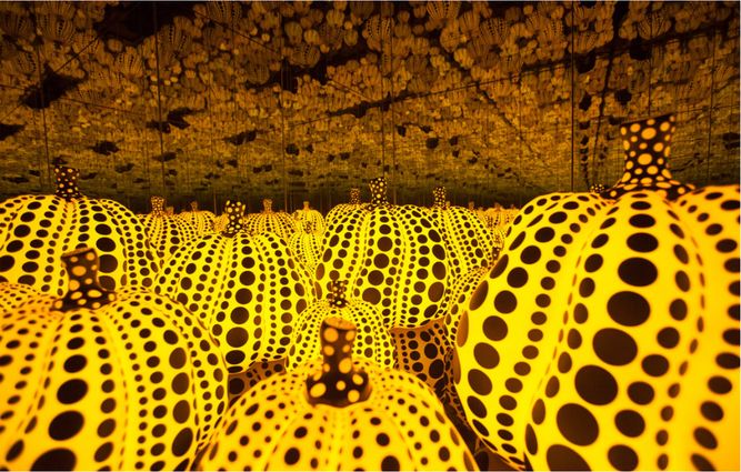 Exceptional Works: Yayoi Kusama | DOTS OBSESSION - INFINITY MIRRORED ...