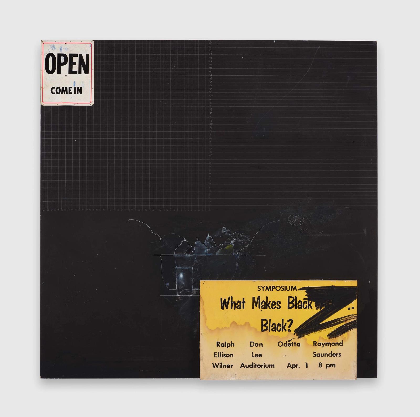 Raymond Saunders - Artworks & Biography | David Zwirner