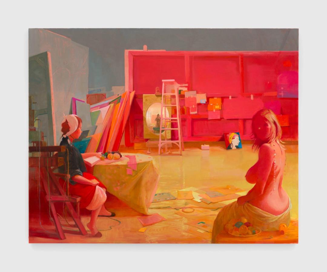 Lisa Yuskavage: Rendezvous Behind the Artist's Studio, 2023 | David Zwirner