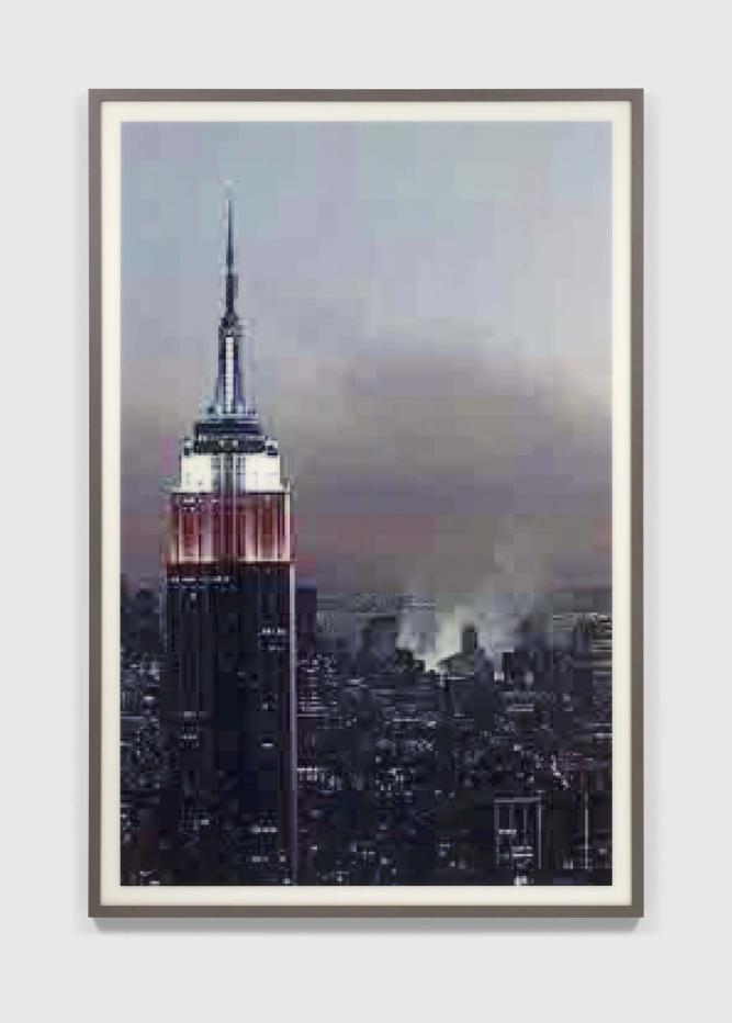 Thomas Ruff: jpeg ny06, 2005 | David Zwirner