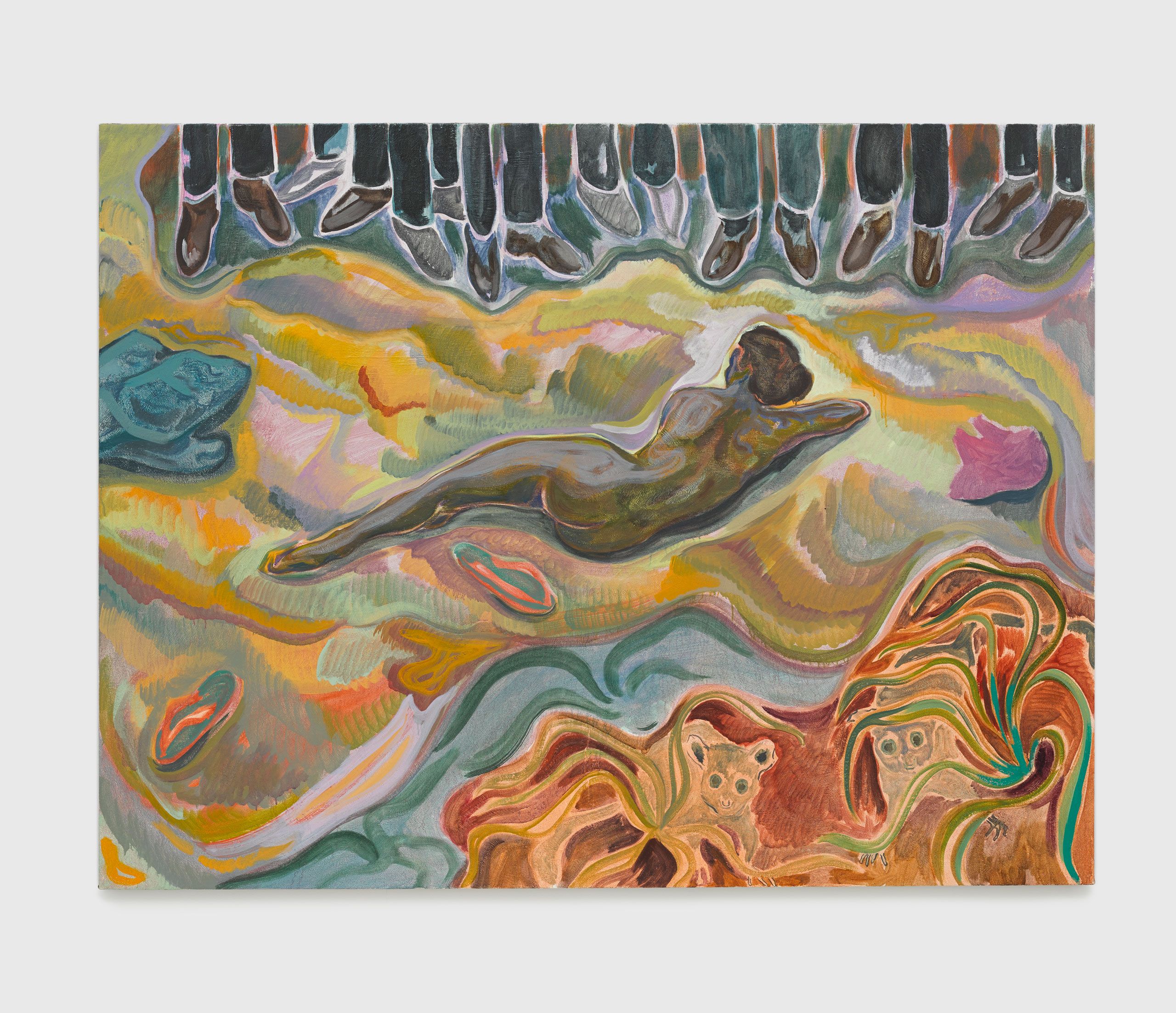 Michael Armitage: #mydressmychoice, 2015 | David Zwirner