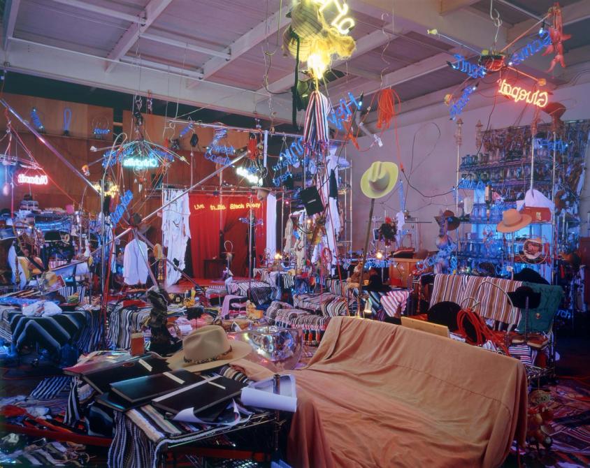 Jason Rhoades: Installation view, Jason Rhoades: Black Pussy, David ...