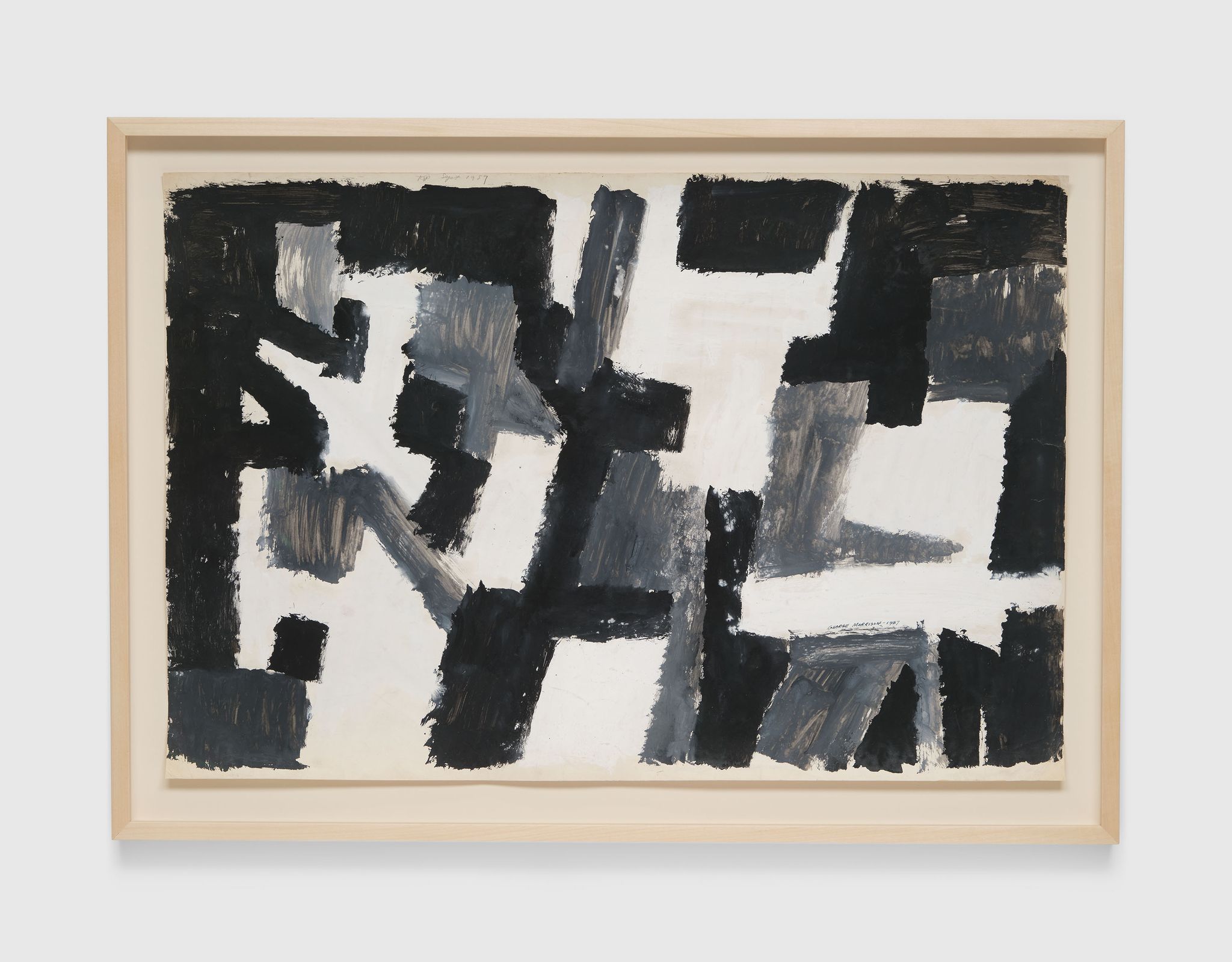 George Morrison: Paintings and Works on Paper, 1950s–1960s | Los ...