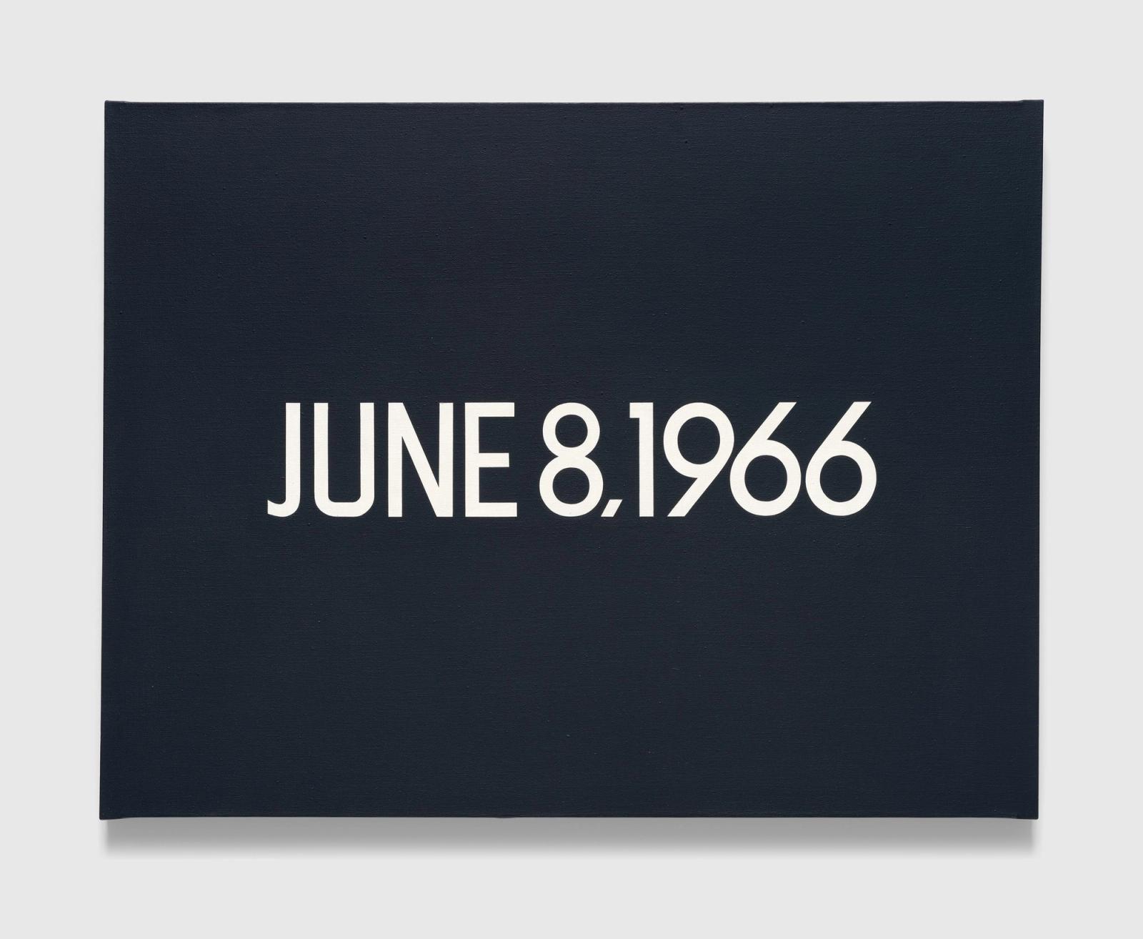 On Kawara: Date Paintings | London | November 21, 2024—January 25, 2025 ...