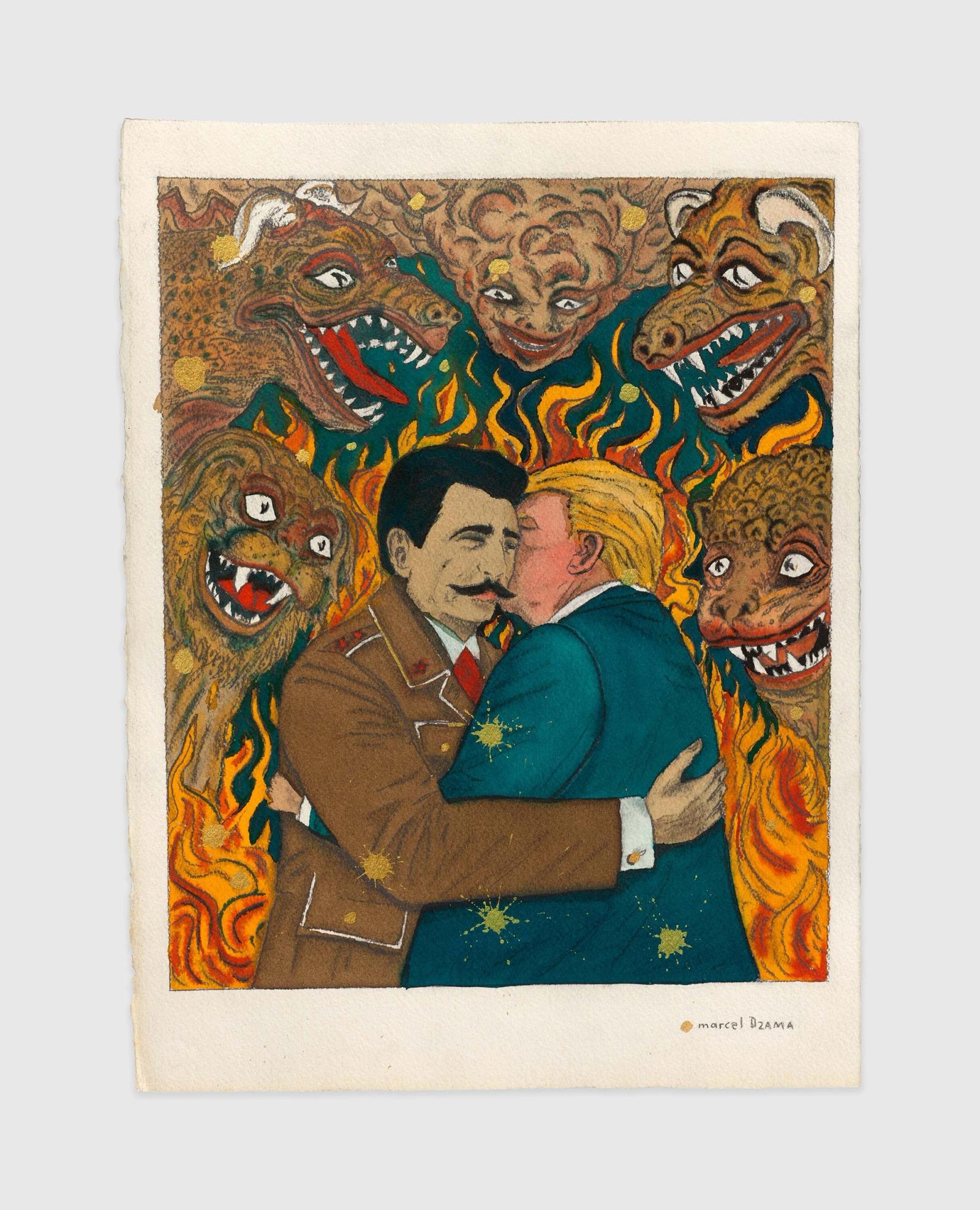 Marcel Dzama: Dancing with the Moon | David Zwirner