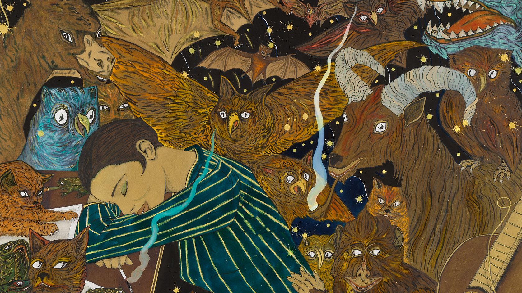 Marcel Dzama: Empress of Night | Los Angeles | June 28—August 8, 2025 ...