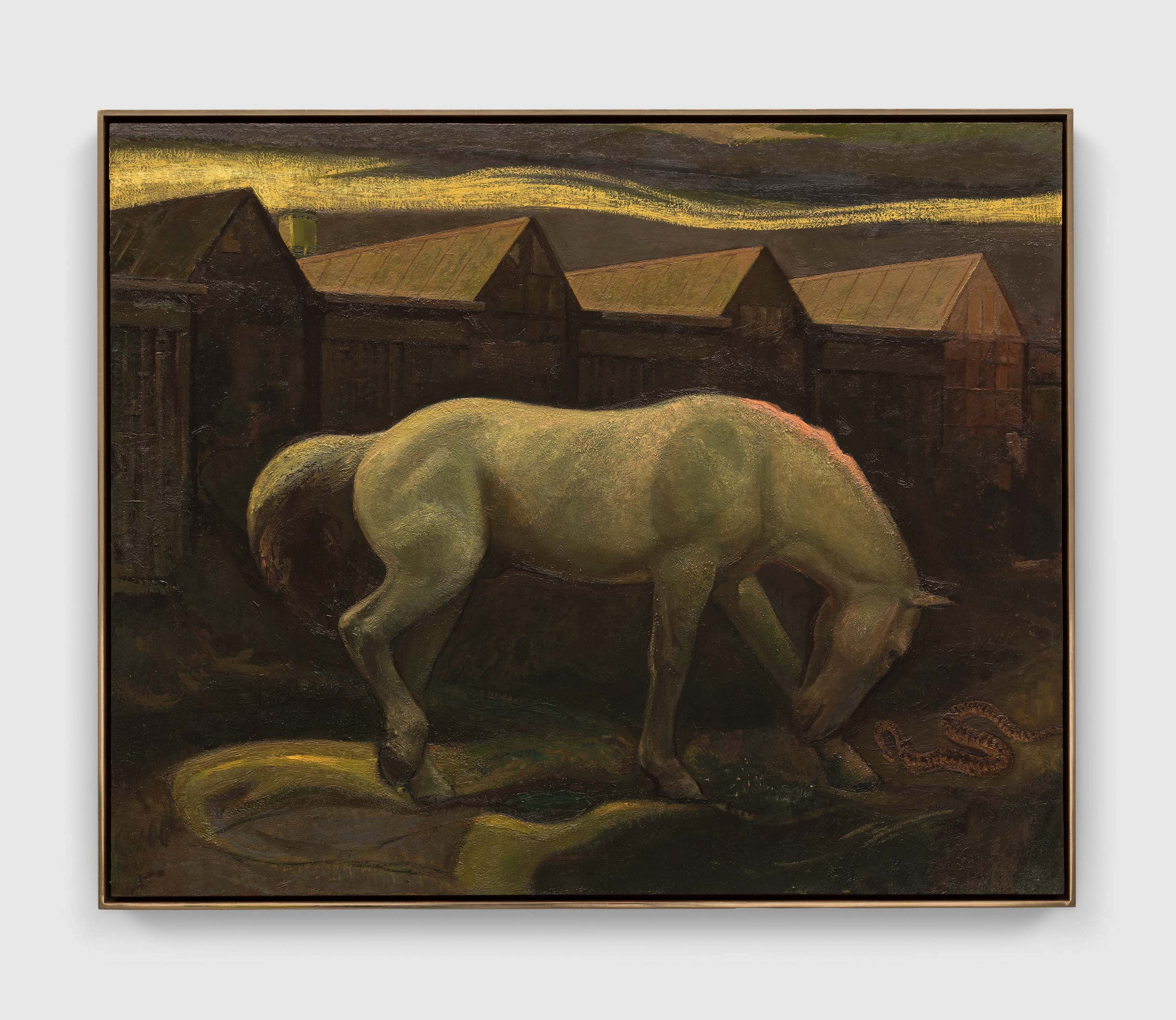 Victor Man: Charmer in the Season Mist of Lead, 2019 | David Zwirner