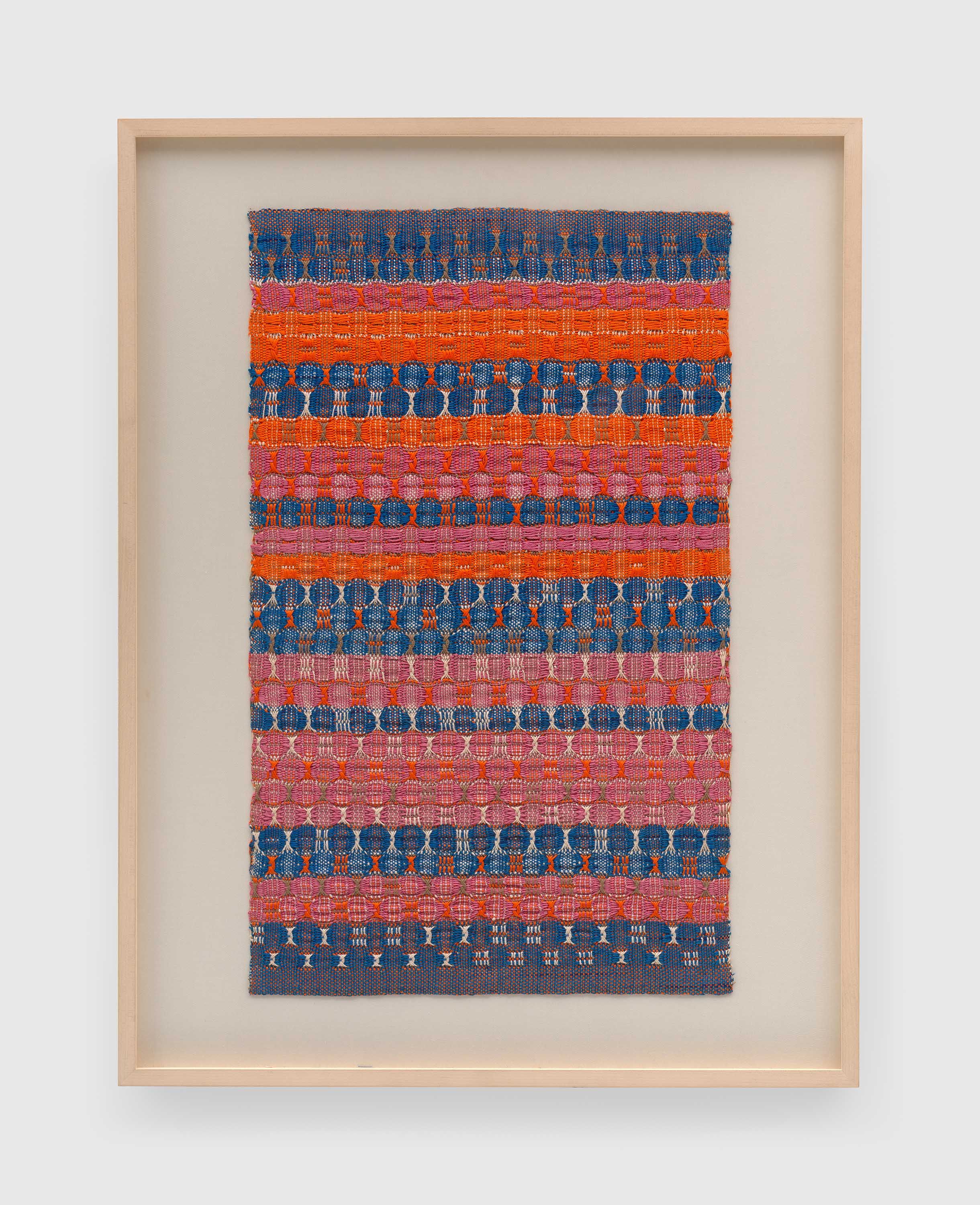 Anni Albers: Red and Blue Layers, 1954 | David Zwirner