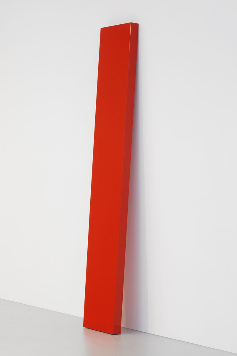 John McCracken: Red Plank, 1967 | David Zwirner
