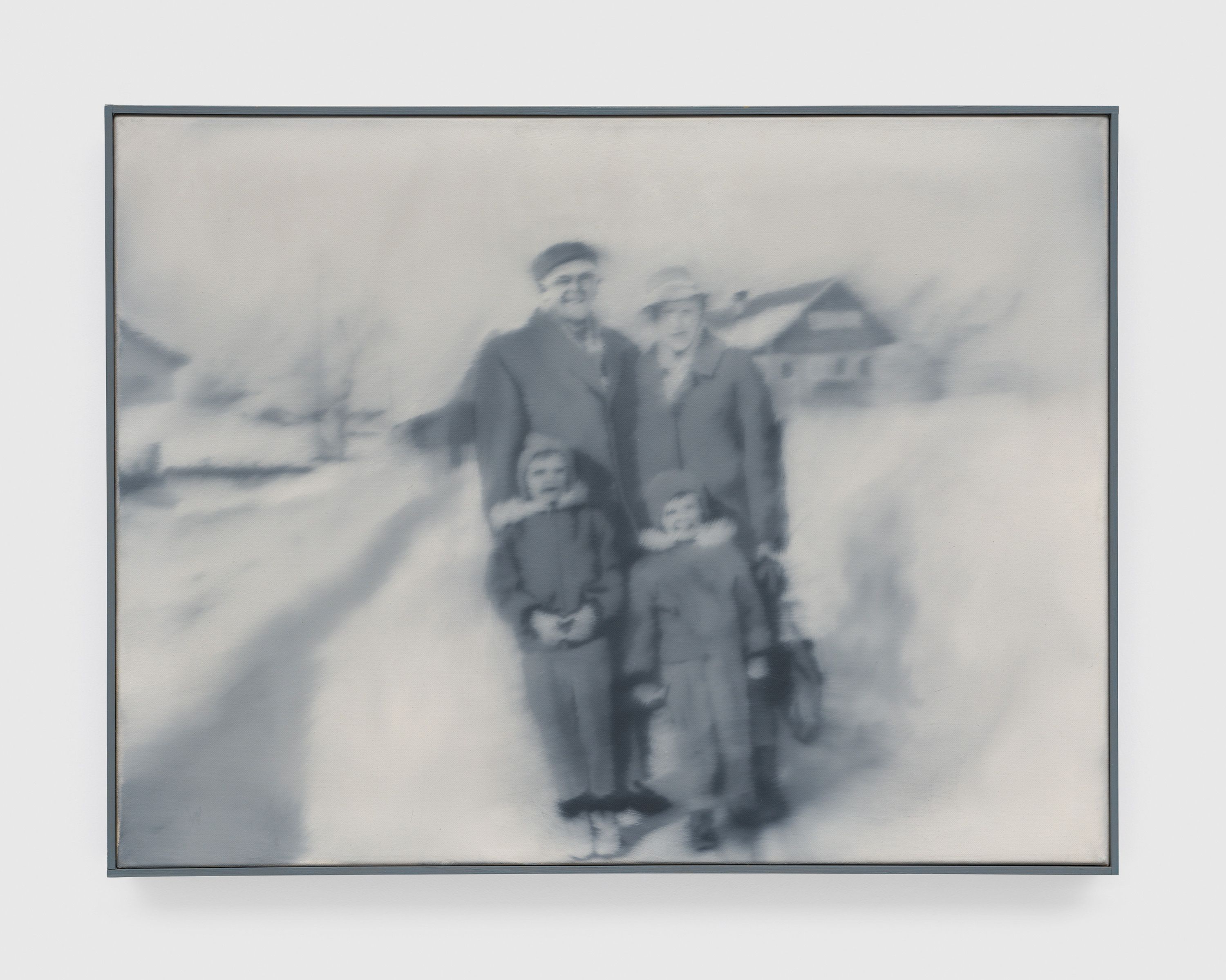 Gerhard Richter: Familie im Schnee (Family in the Snow), 1966 | David ...