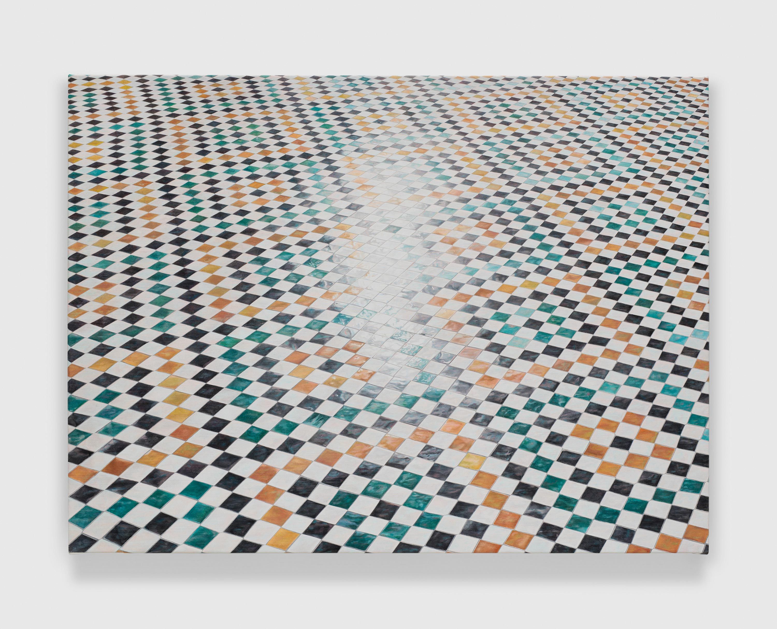 Toba Khedoori: Untitled (tile II), 2015 | David Zwirner