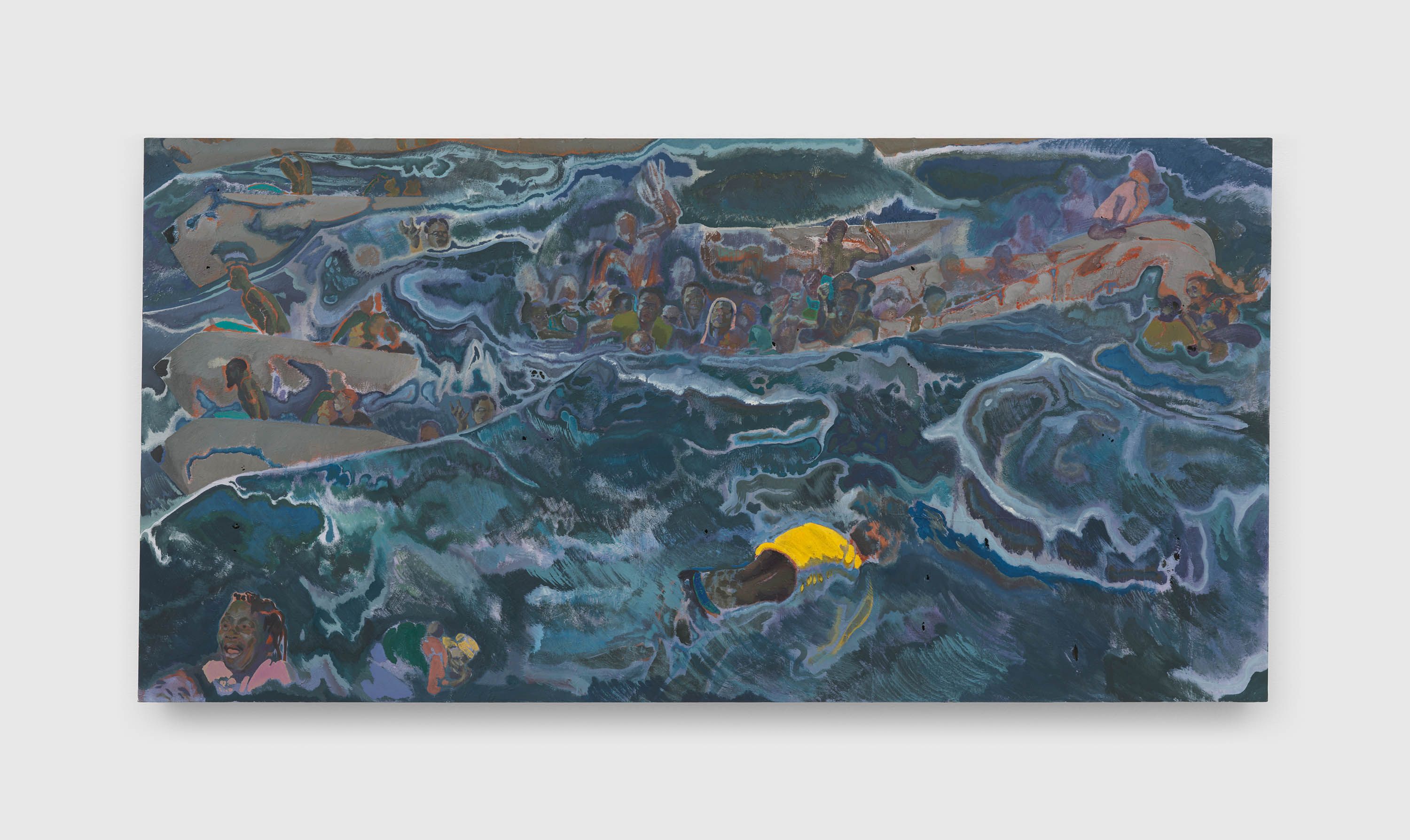 Michael Armitage: Raft (ii), 2024 | David Zwirner