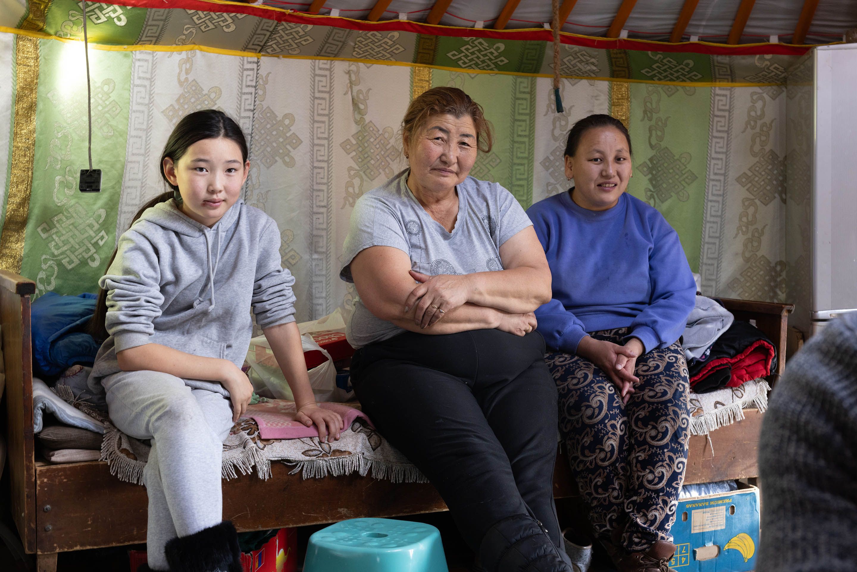 Wolfgang Tillmans: Maraljingoo, Sambuunyam & Norimaa in their ger, 2023 ...