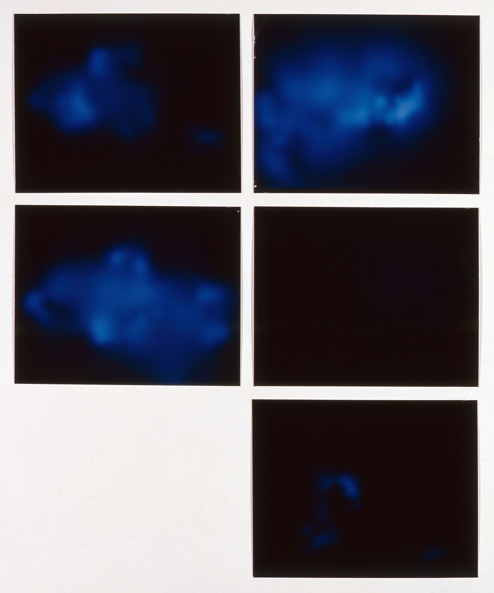 Sigmar Polke: Uran (blau) (Uranium [blue]), 1982 | David Zwirner