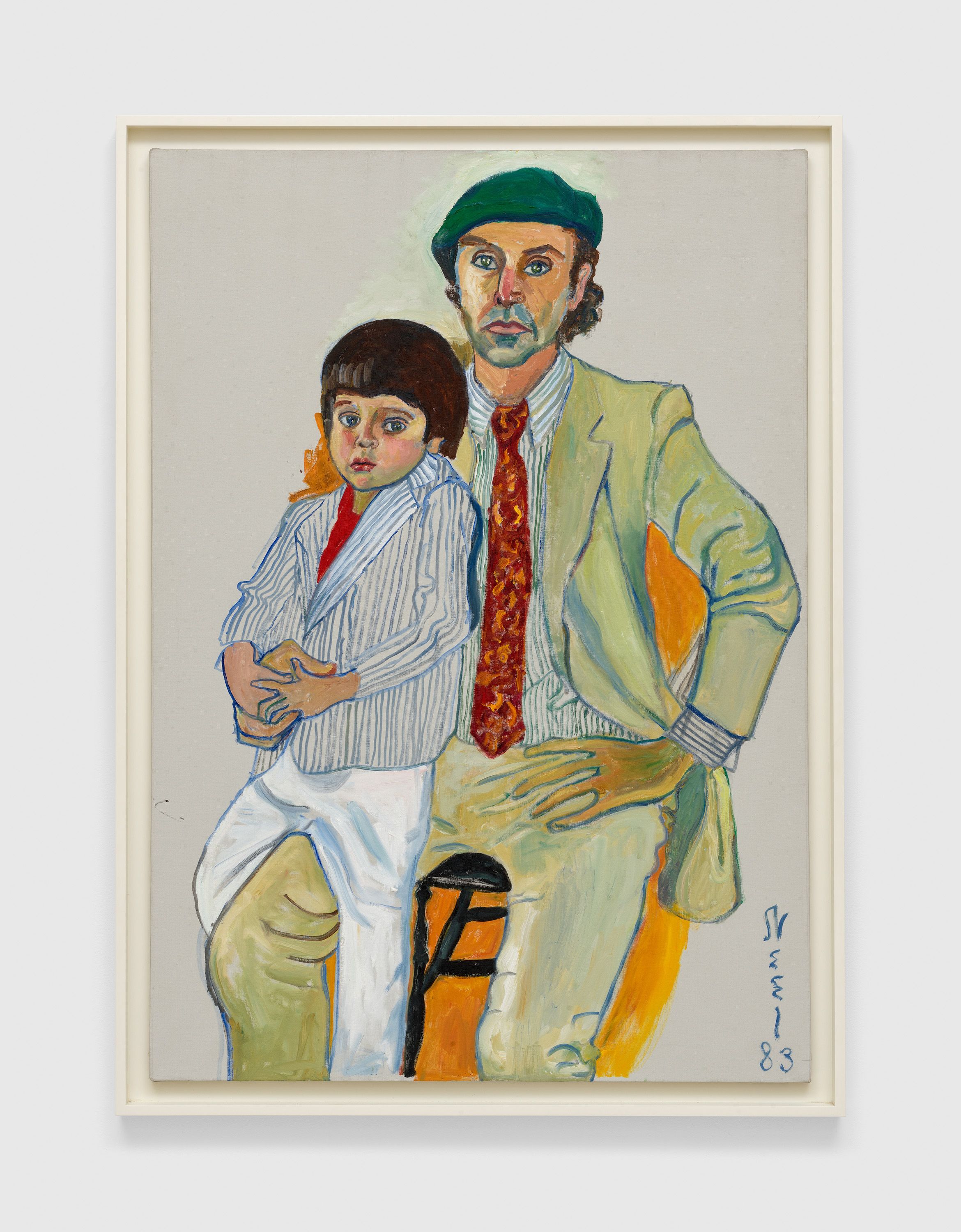 Alice Neel: Hartley and Andrew, 1983 | David Zwirner