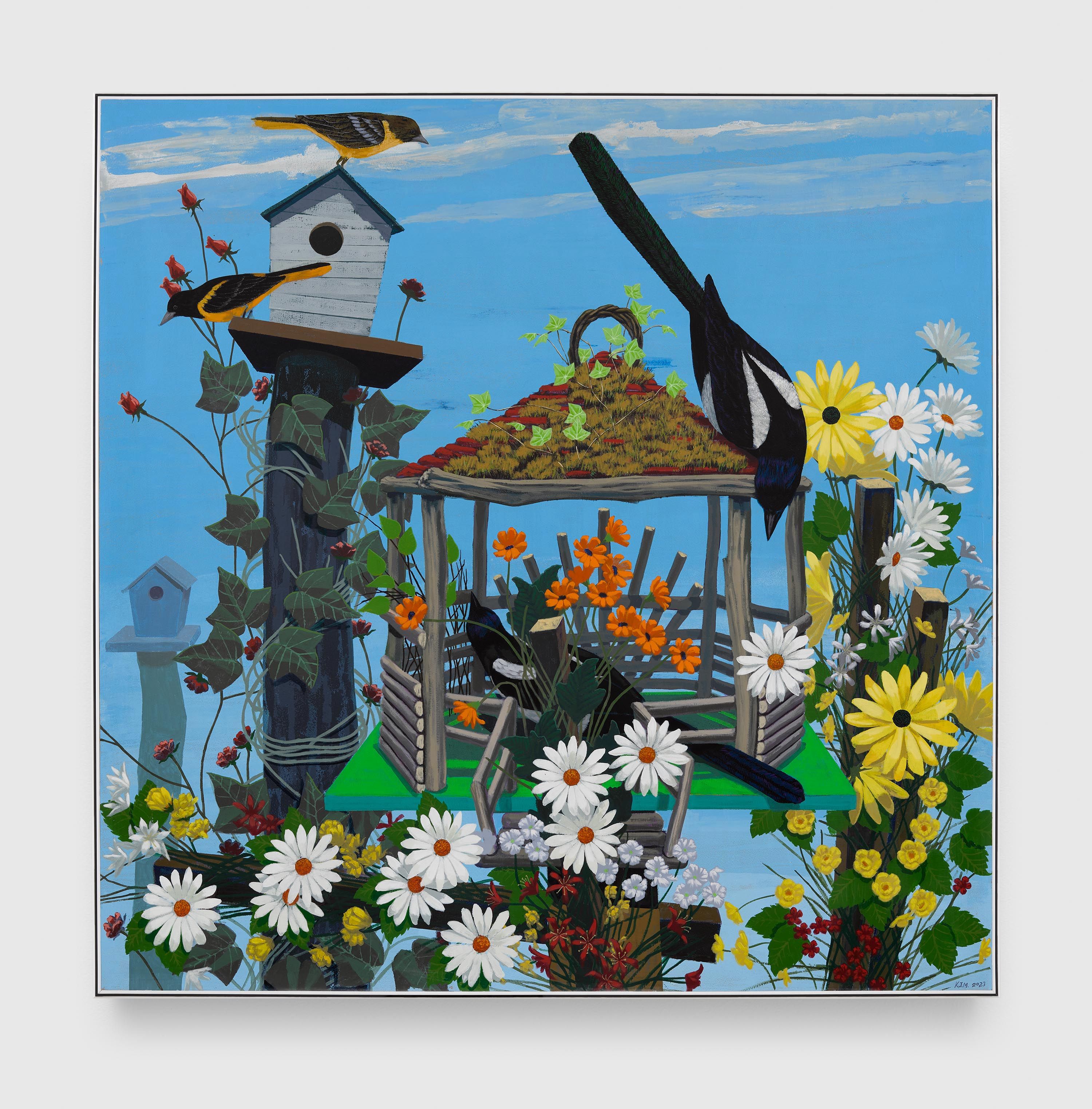 Kerry James Marshall: Black and Part Black Birds in America: (Magpies ...