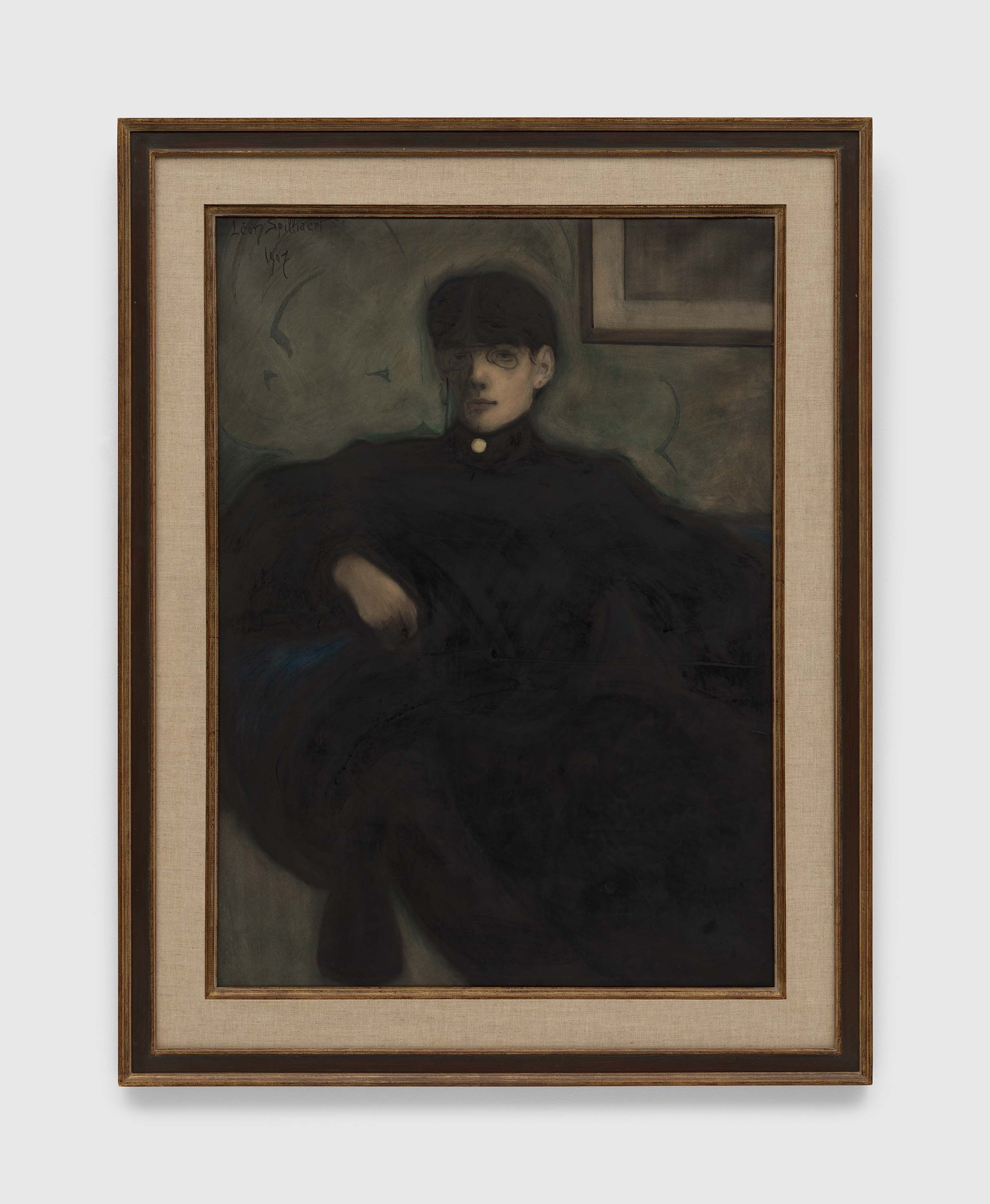 Léon Spilliaert: Dame au pince-nez (Lady with Lorgnette), 1907 | David ...