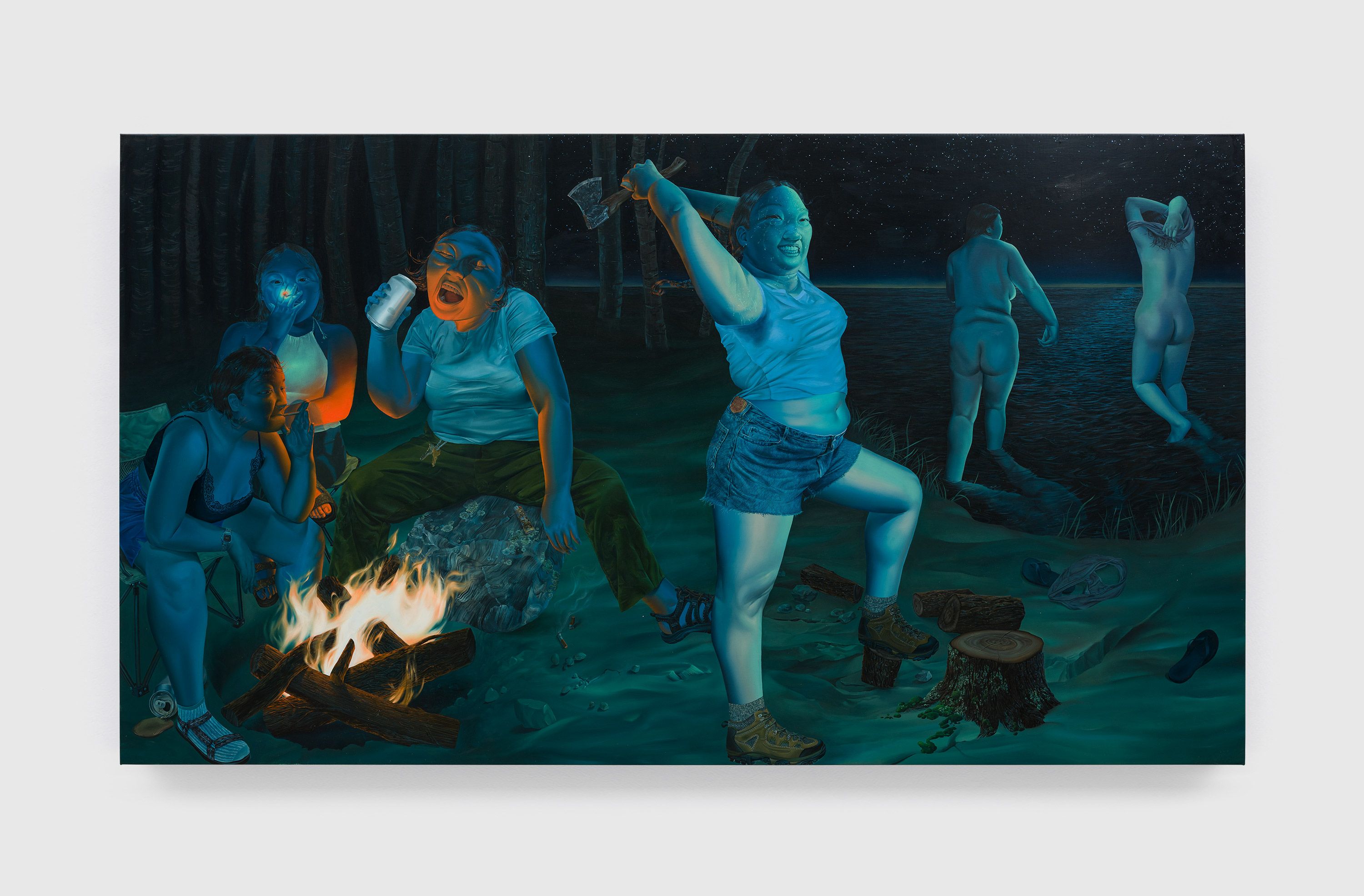 Sasha Gordon: Campfire, 2021 | David Zwirner