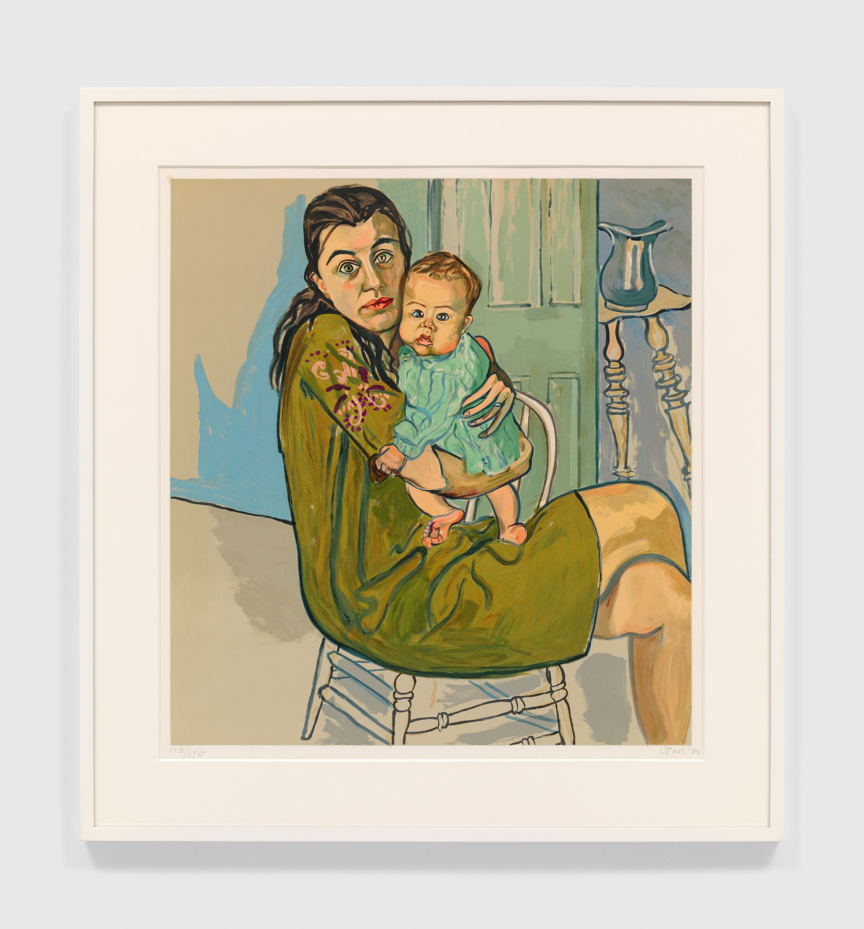 Alice Neel: Nancy and Olivia, 1982 | David Zwirner