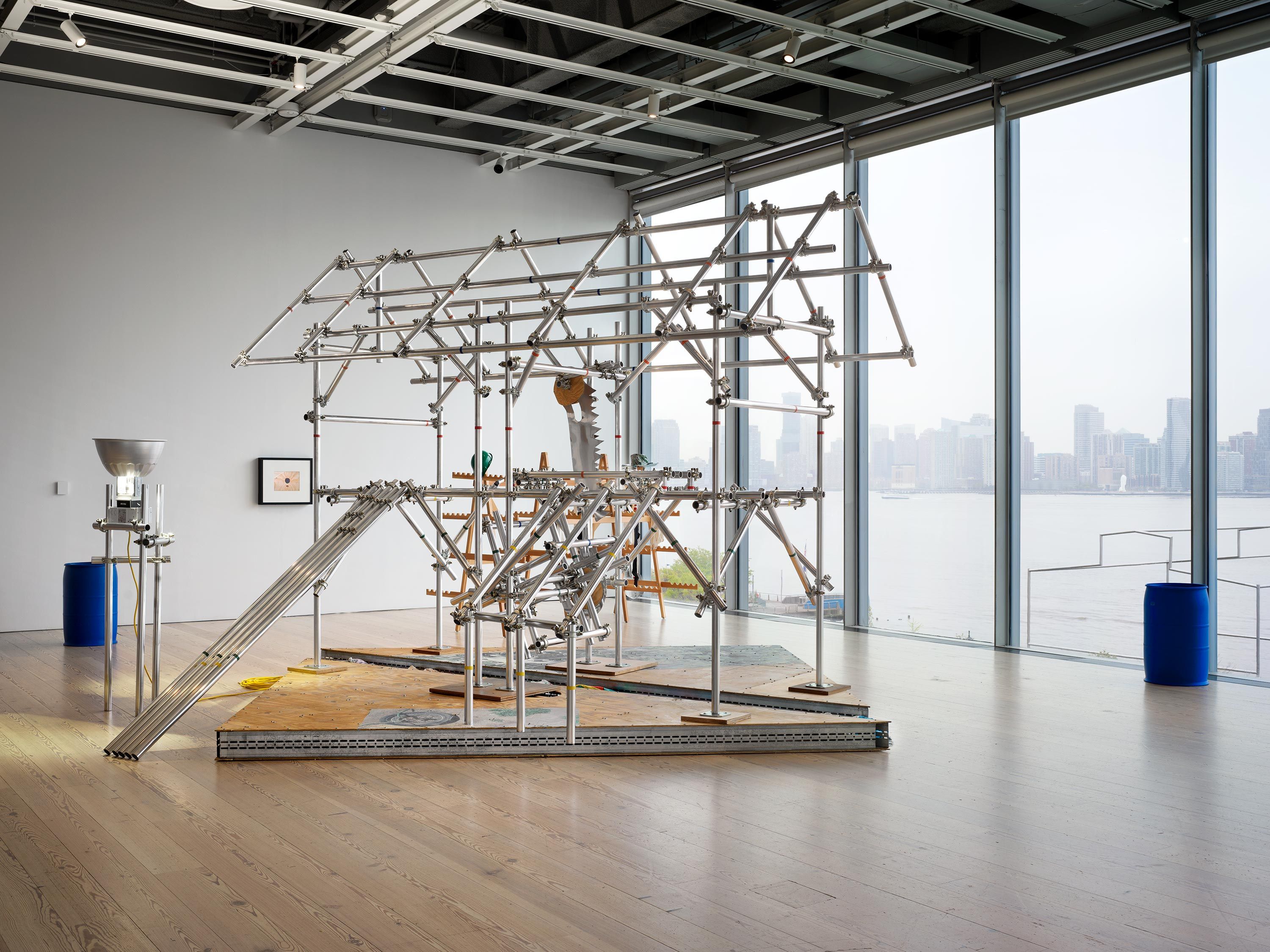 Jason Rhoades: Installation view, Jason Rhoades: Sutter’s Mill, Whitney ...