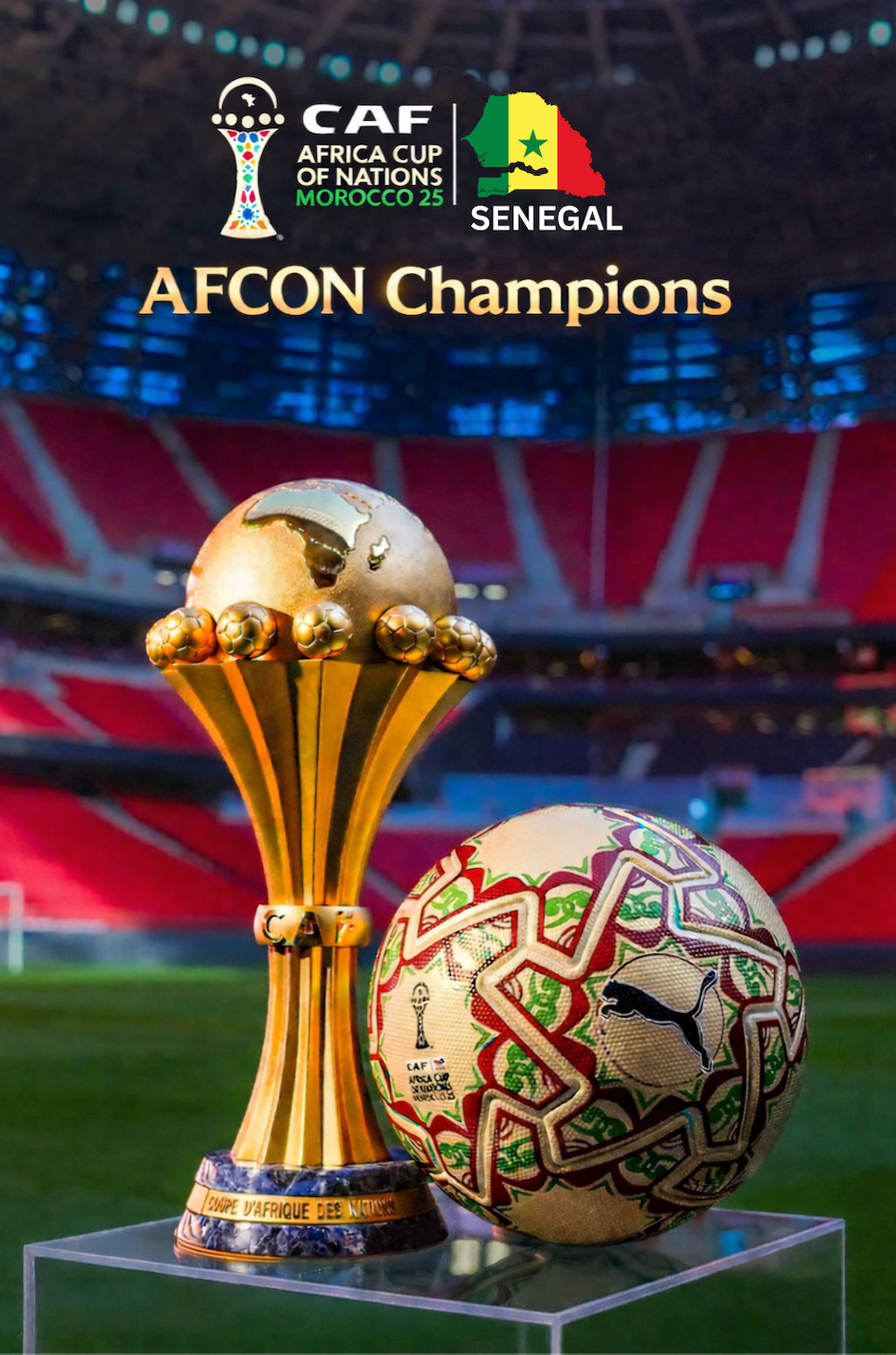 Senegal Crowned AFCON 2025 Champions After Historic Victory Over ...