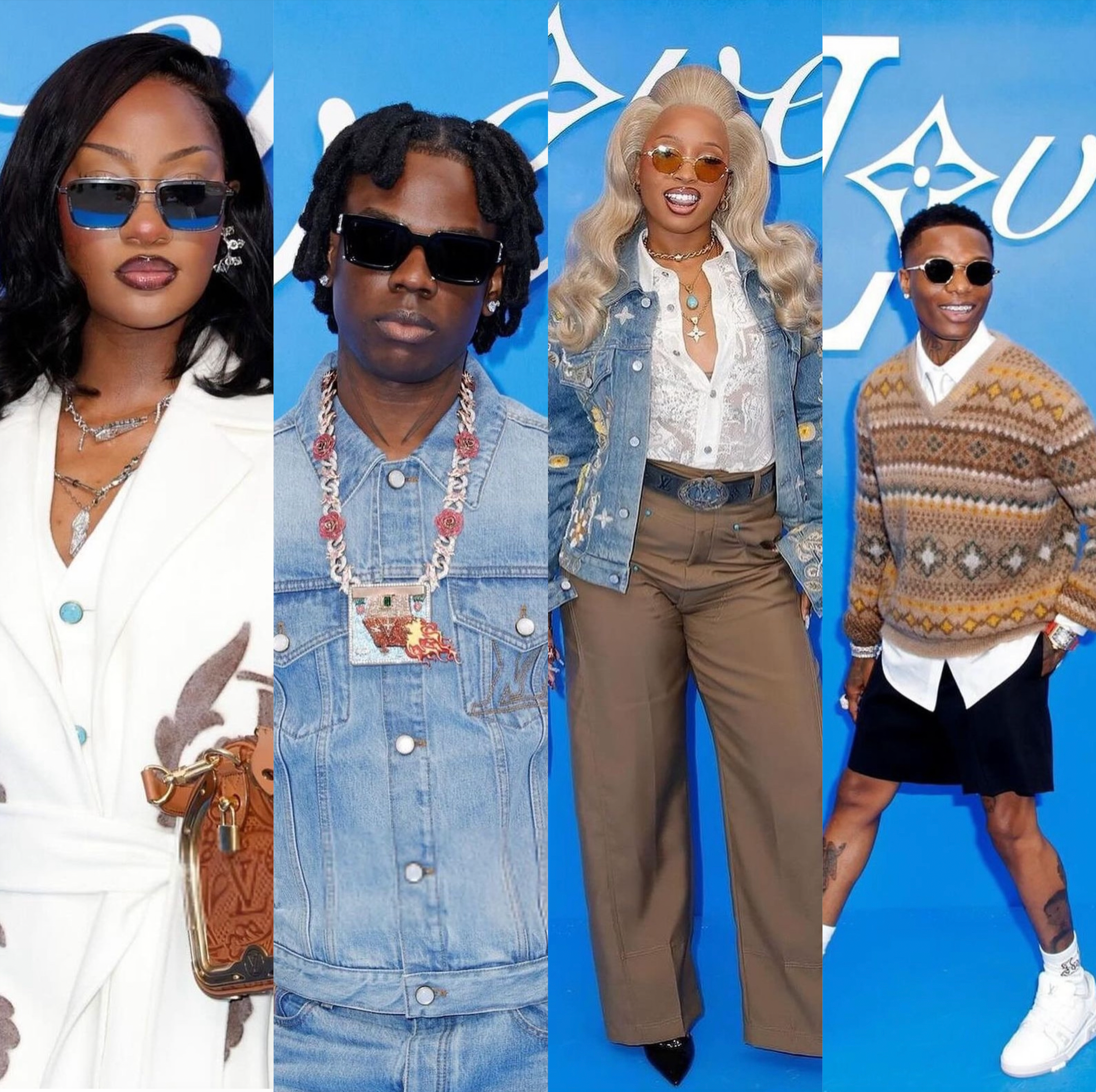 Top Afrobeats Artists Shine at Pharrell Williams' Louis Vuitton Show in ...