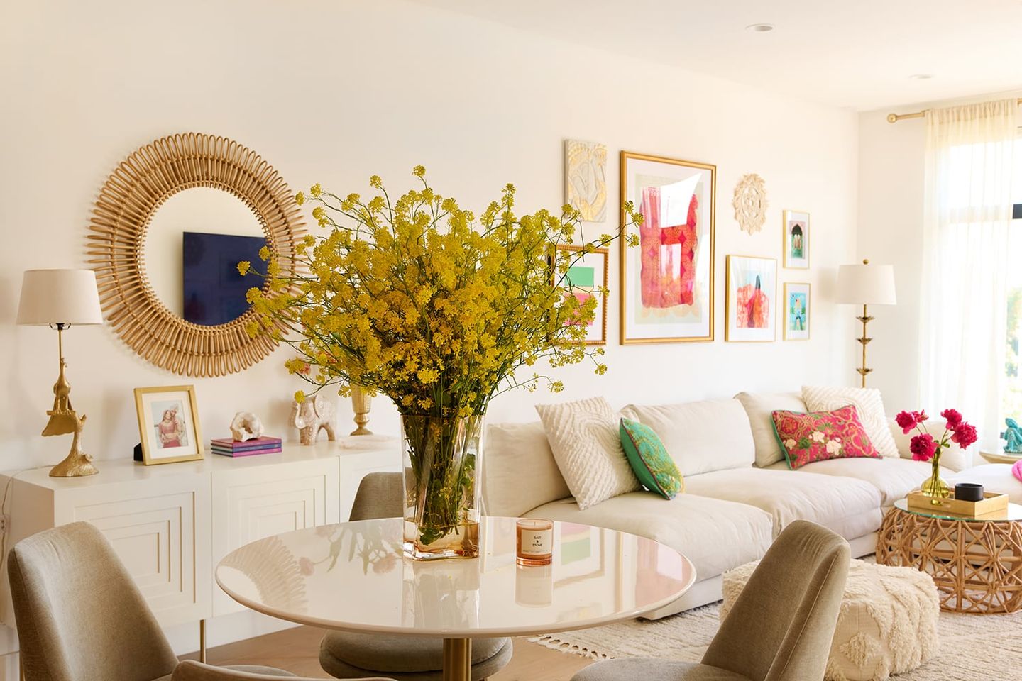 15 Tips for Styling a Living Room Dining Room Combo