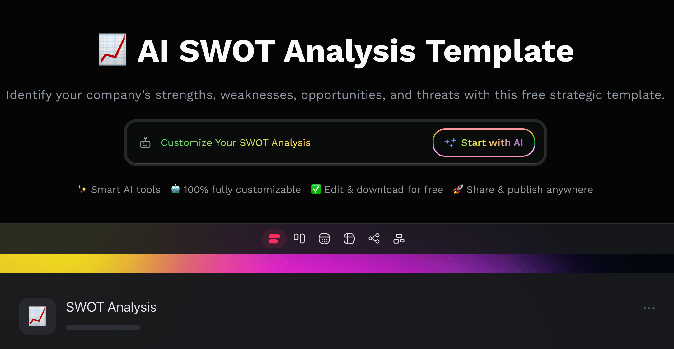35+ SWOT Analysis Templates (Free, AI, PPT & Our Picks 2024)