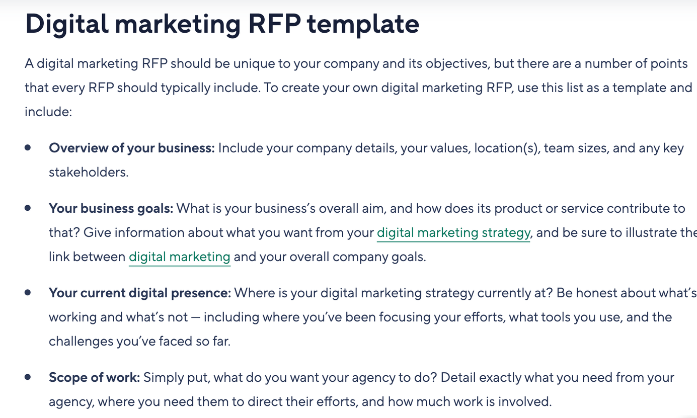 8 Creative Agency RFP Templates for Enterprise Teams