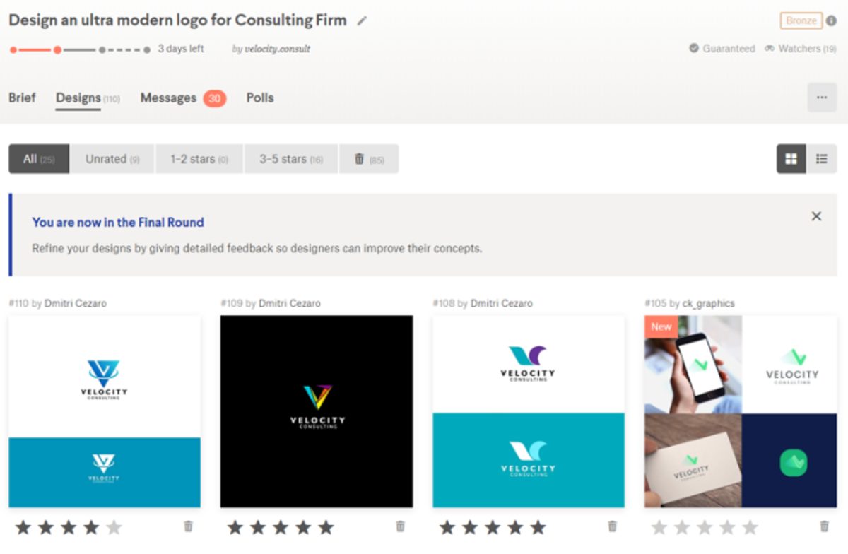 A Full Review of 99designs Contests: Their Process, Pros and Cons and ...