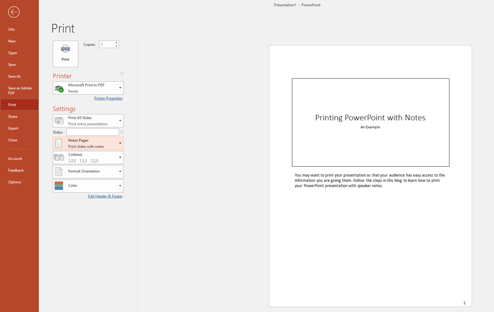 How To Print PowerPoint With Notes? Guide With Tips & Tricks