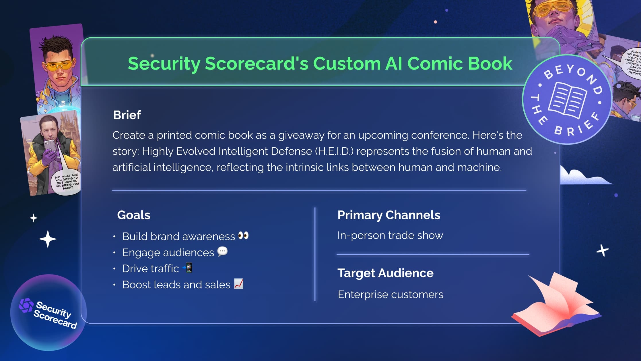 Beyond the Brief: Creating a Comic Book With AI | Superside