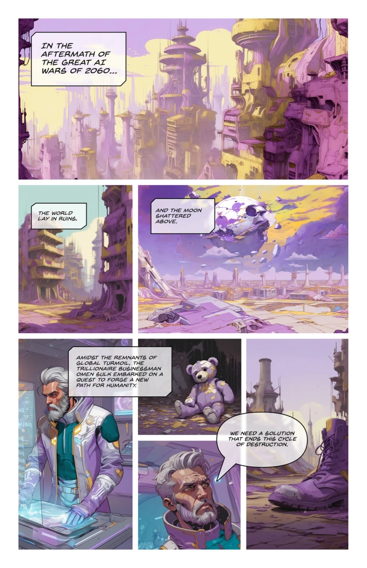 Beyond the Brief: Creating a Comic Book With AI | Superside